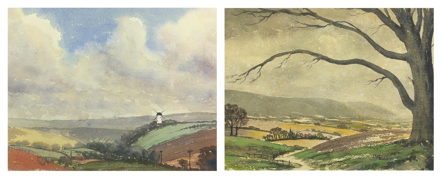 Charles Knight | Charles Knight - The South Downs | MutualArt