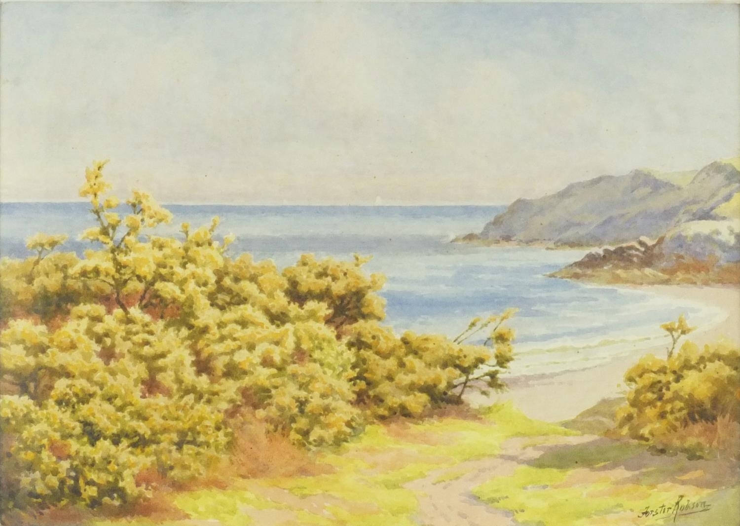 Forster Robson | Forster Robson - Blue and gold | MutualArt