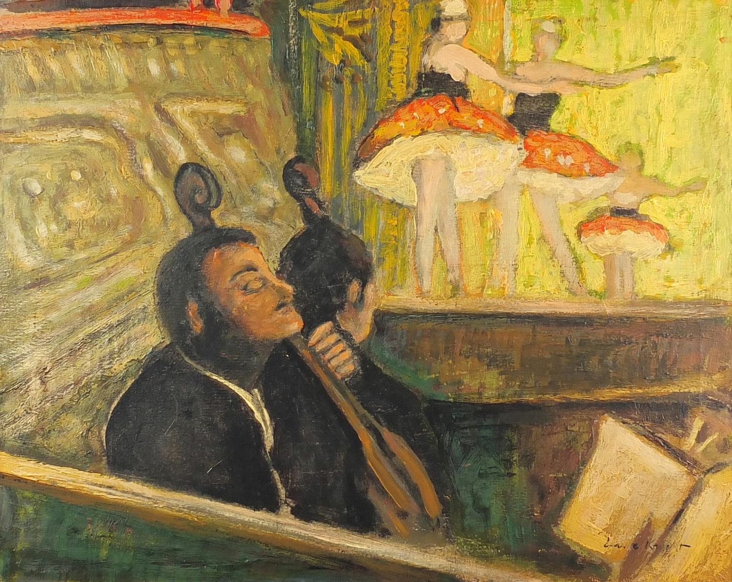 Dame Laura Knight | Theatre interior | MutualArt