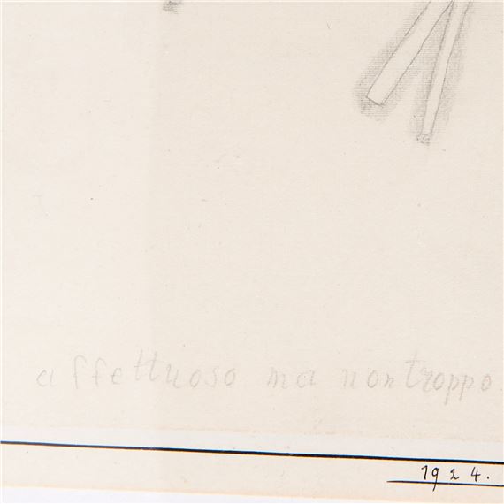 Paul Klee | pencil drawing (1924) | MutualArt