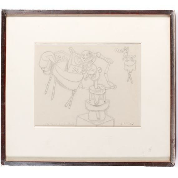 Paul Klee | pencil drawing (1924) | MutualArt