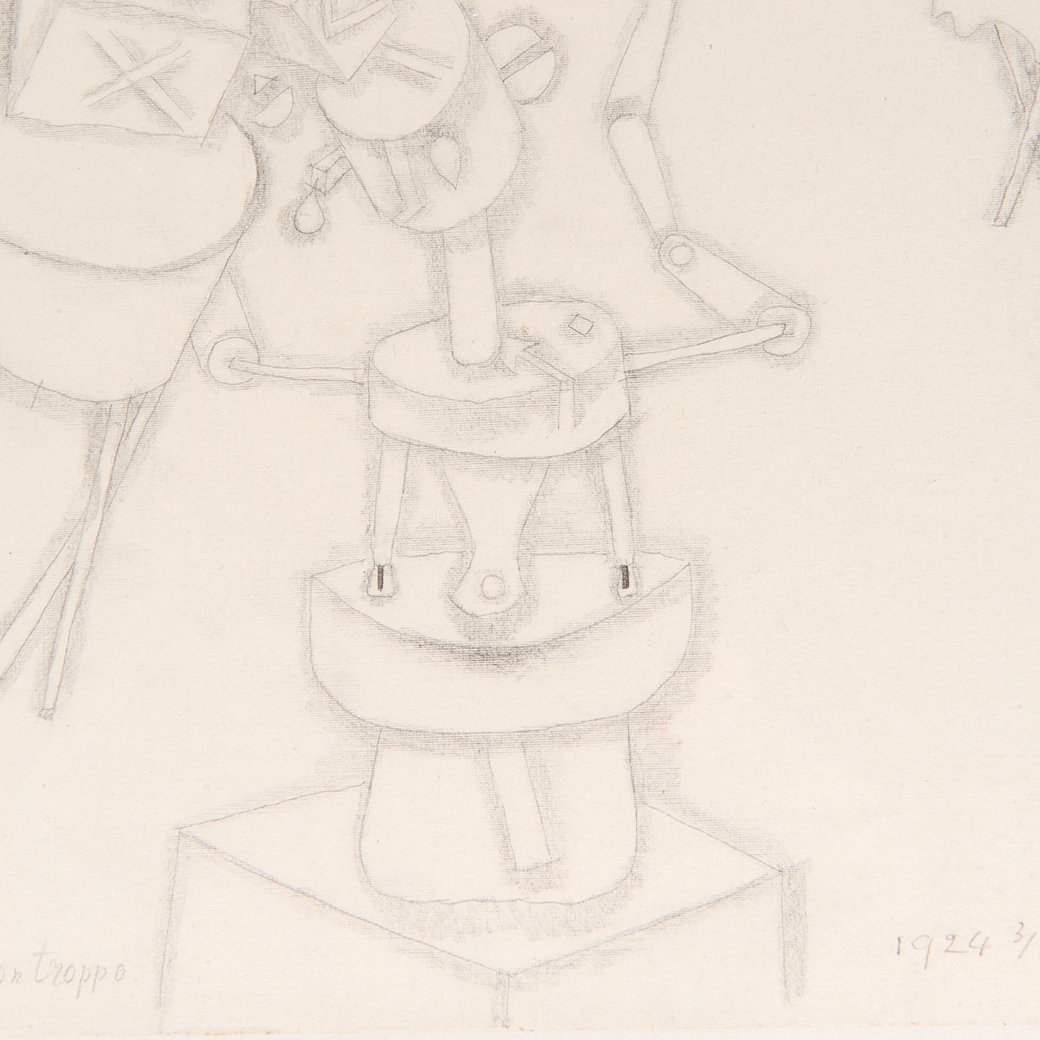 Paul Klee | pencil drawing (1924) | MutualArt