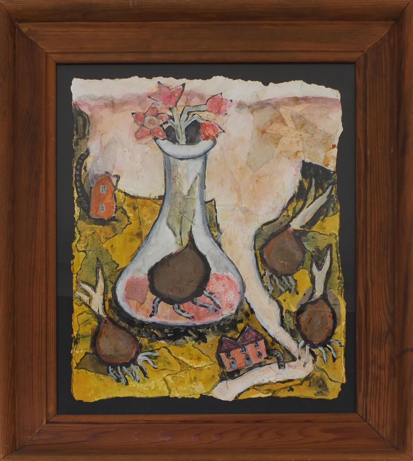 Sara Wicks | Sara Wicks - Growing bulbs from the river | MutualArt