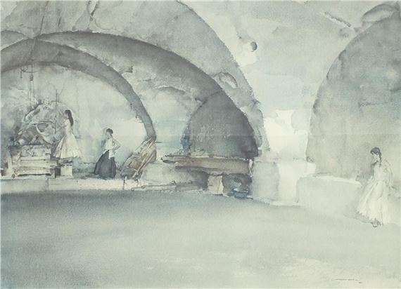 William Russell Flint | Pencil signed William Russell Flint print ...