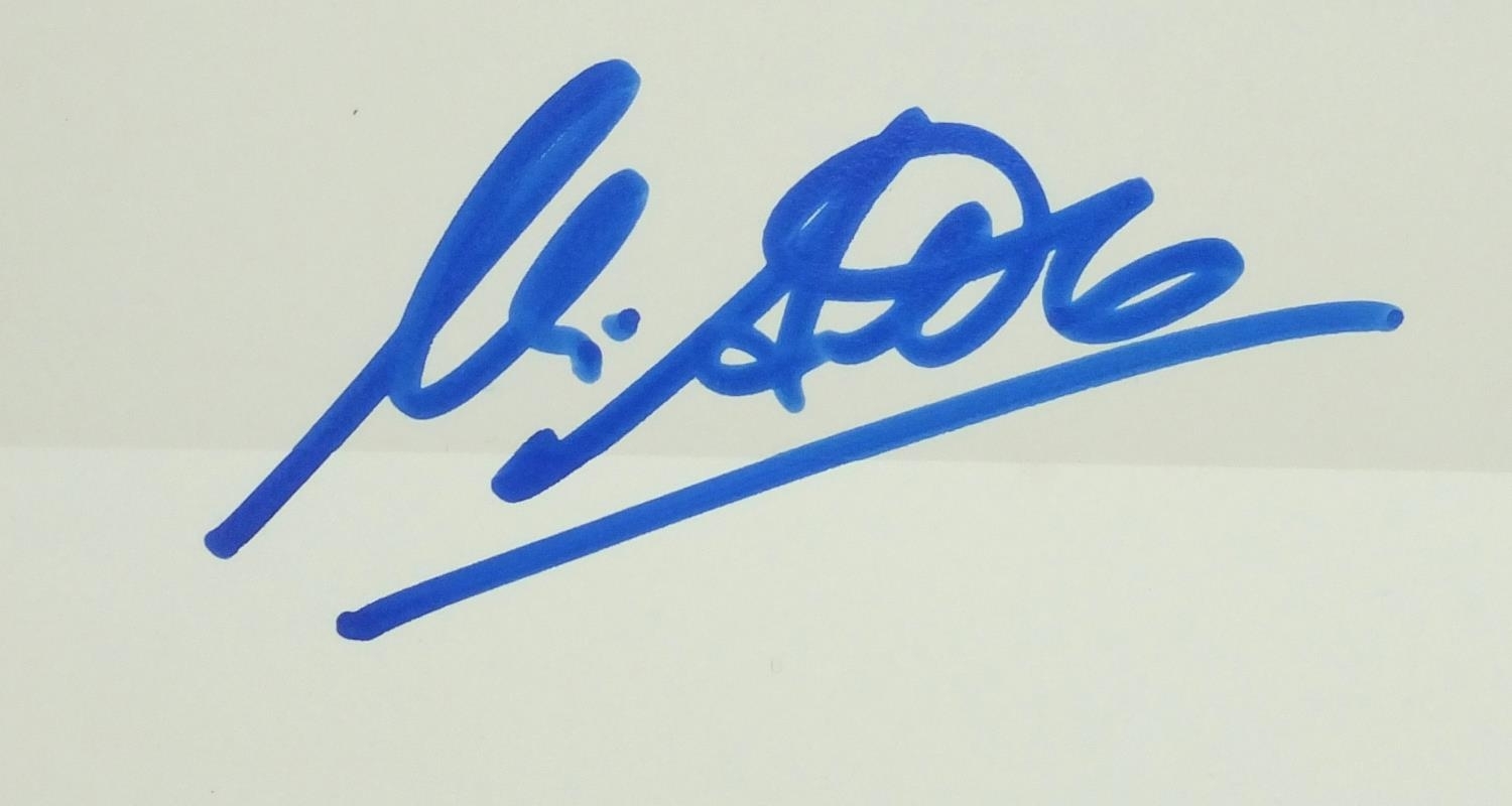Christopher Penny | Two unframed automobilia interest signed pictures ...