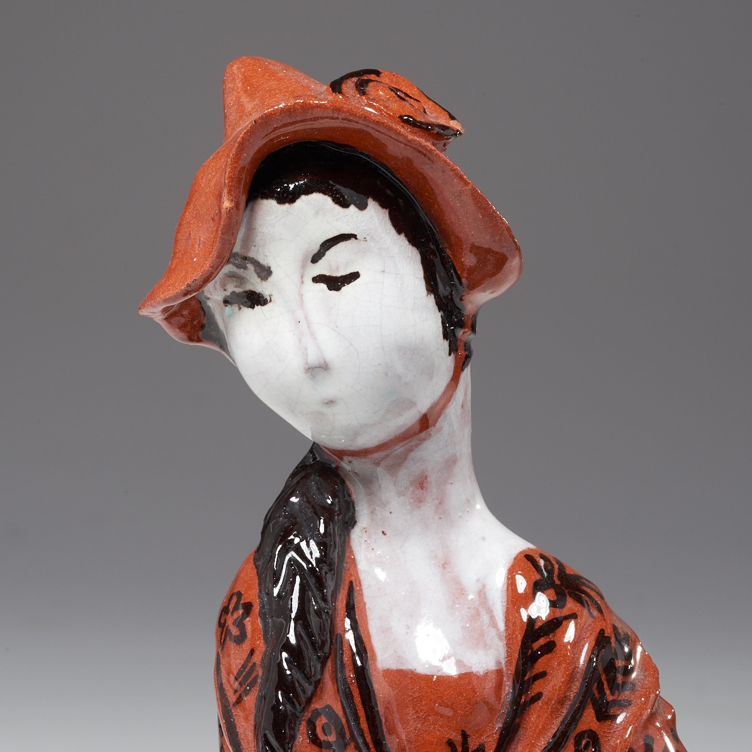 Susi Singer | female figure with long scarf (Circa 1923) | MutualArt