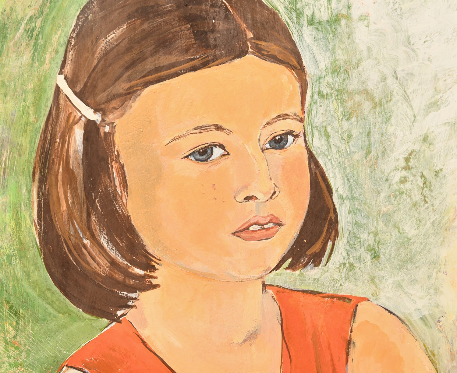 Anne Parker | portrait painting (1960) | MutualArt