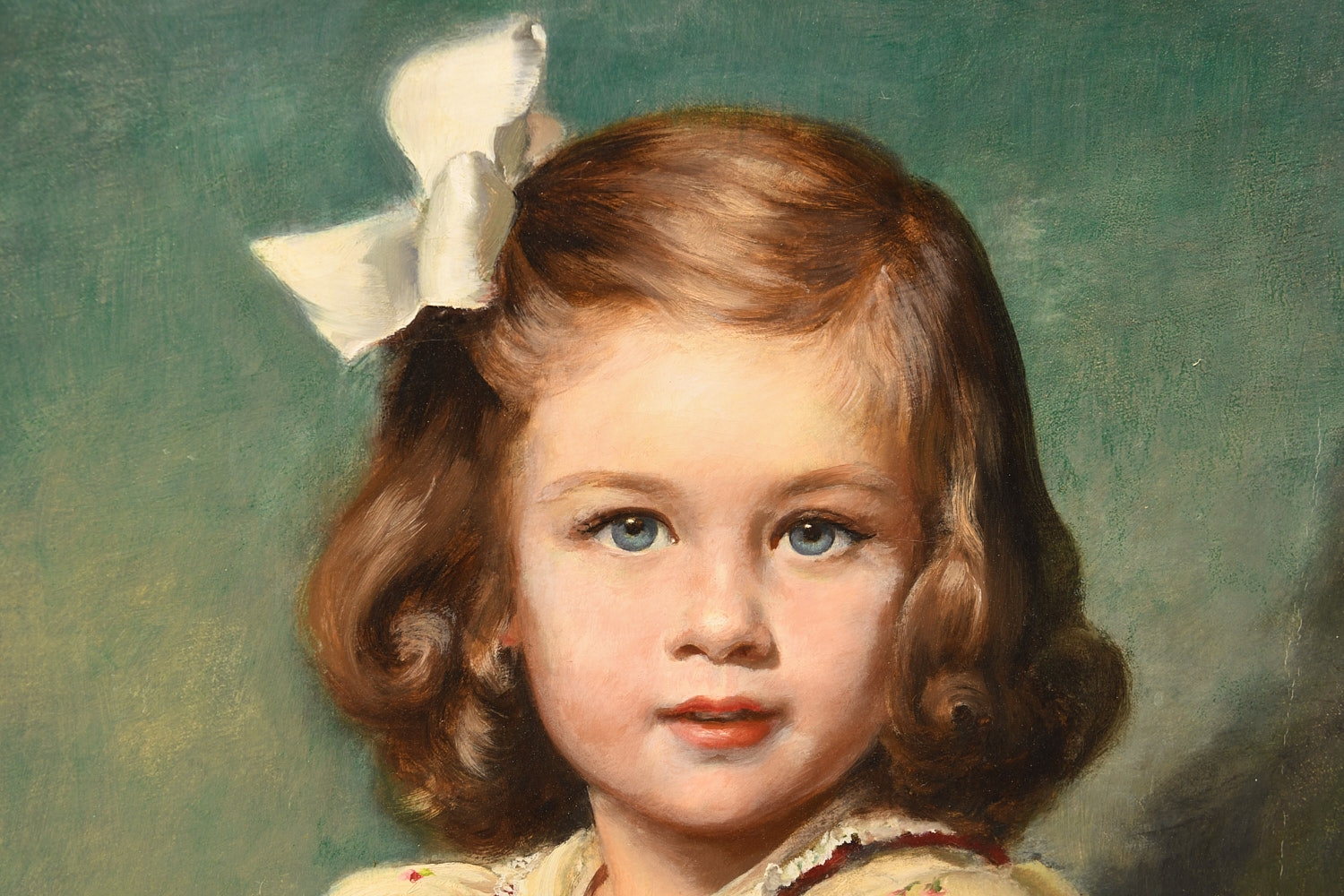 Louise Altson | (2) portrait paintings | MutualArt