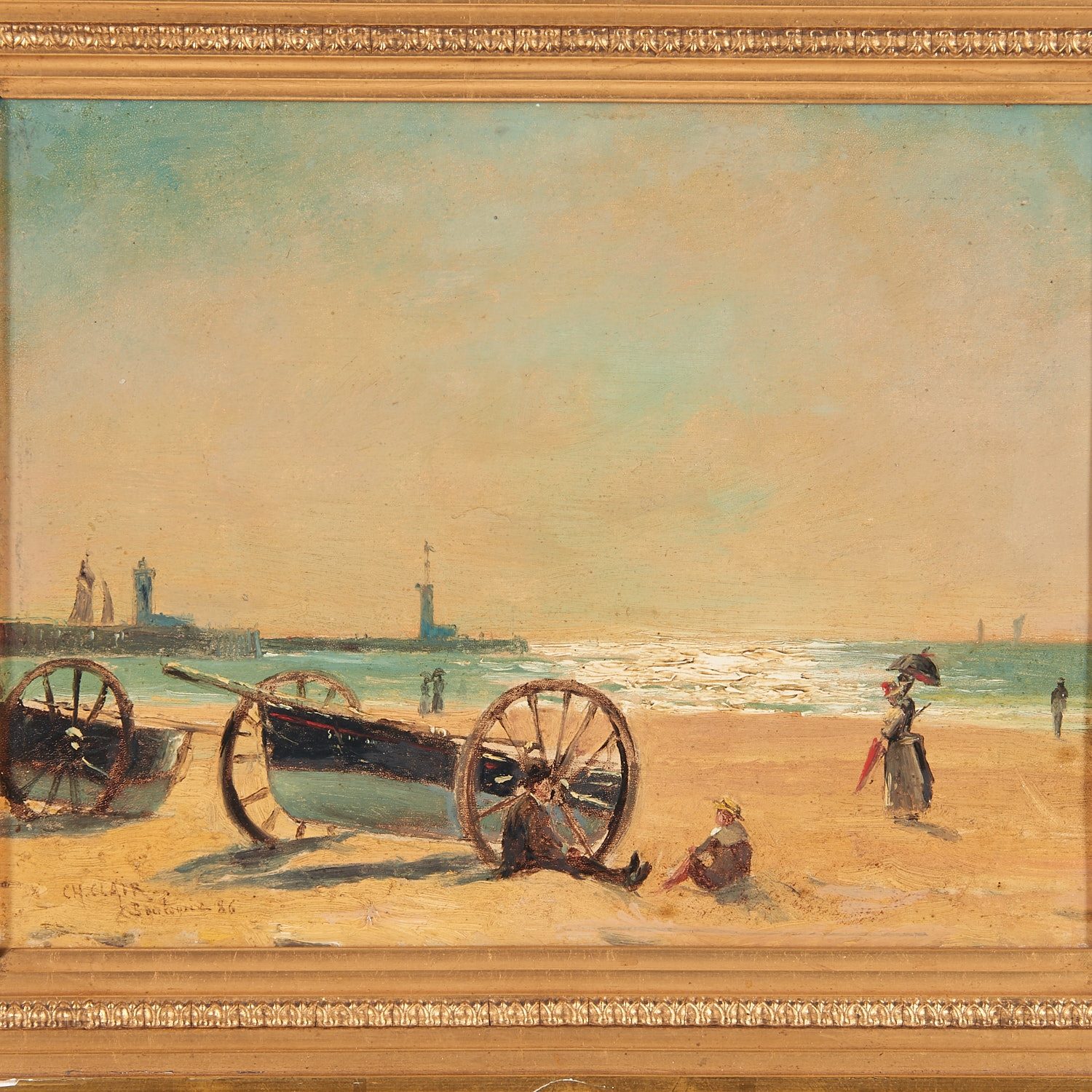 Charles Clair | painting (1886) | MutualArt