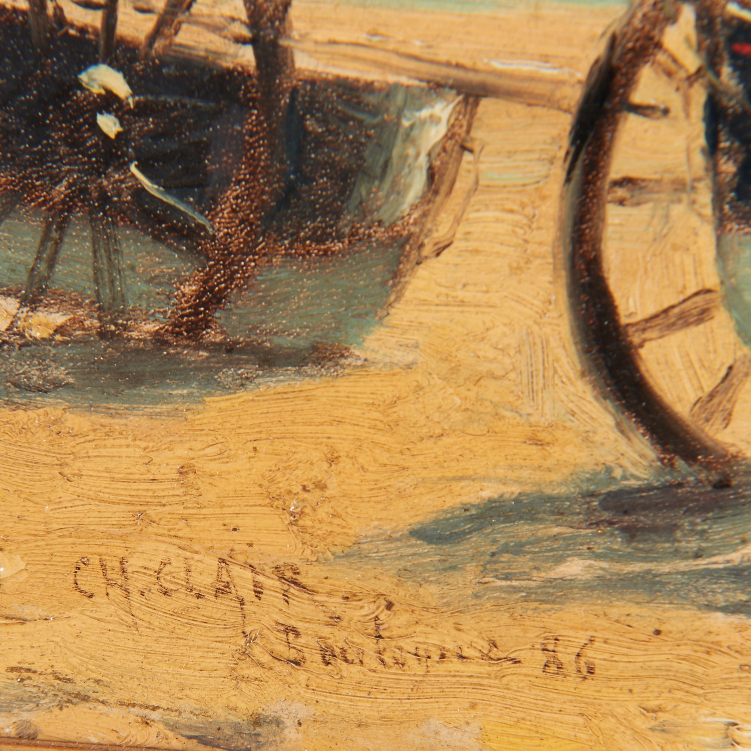 Charles Clair | painting (1886) | MutualArt