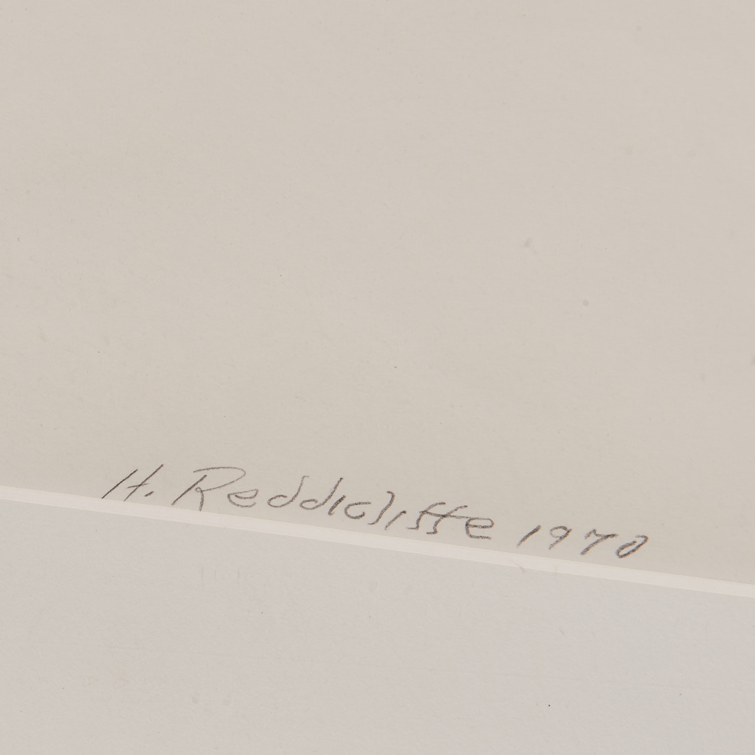 Hal Reddicliffe | drawing (1970) | MutualArt