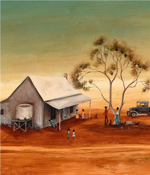 Sue Nagel | Outback Homestead | MutualArt