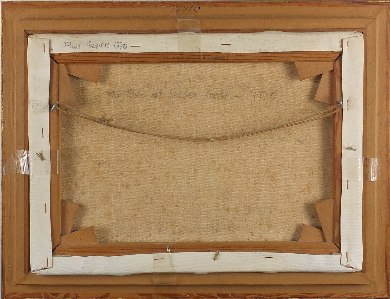 Paul Cooper | Paul Cooper 1970 oil on canvas (1970) | MutualArt