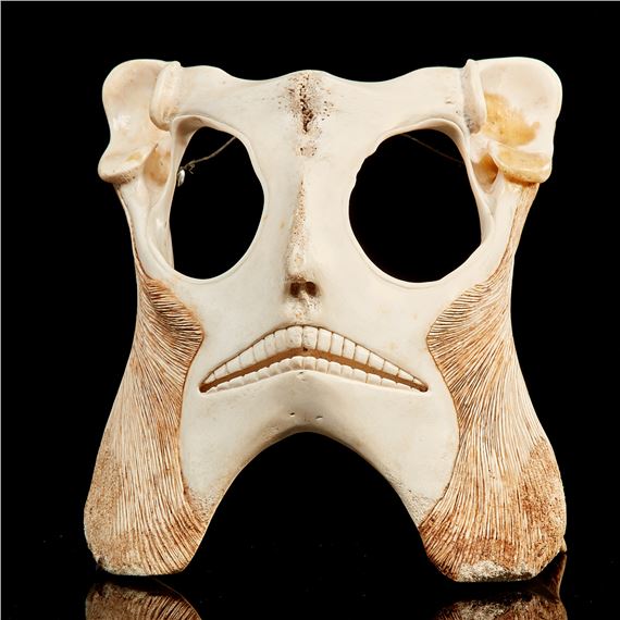 Stan Hill | bone mask | MutualArt