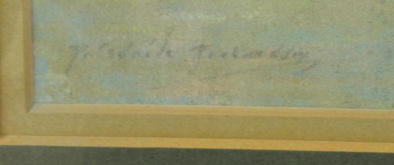 R. Esdaile Richardson | R. Esdaile Richardson - Pastel of a frigate ...