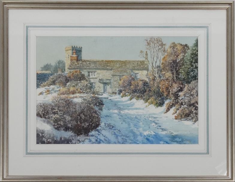 Donald Greig | Donald Greig - Melting Snows Old Woodleigh - Watercolour ...