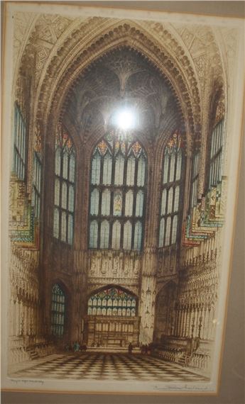 Edward W. Sharland | Edward Sharland (fl. 1911 – 25) Henry VII Chapel ...