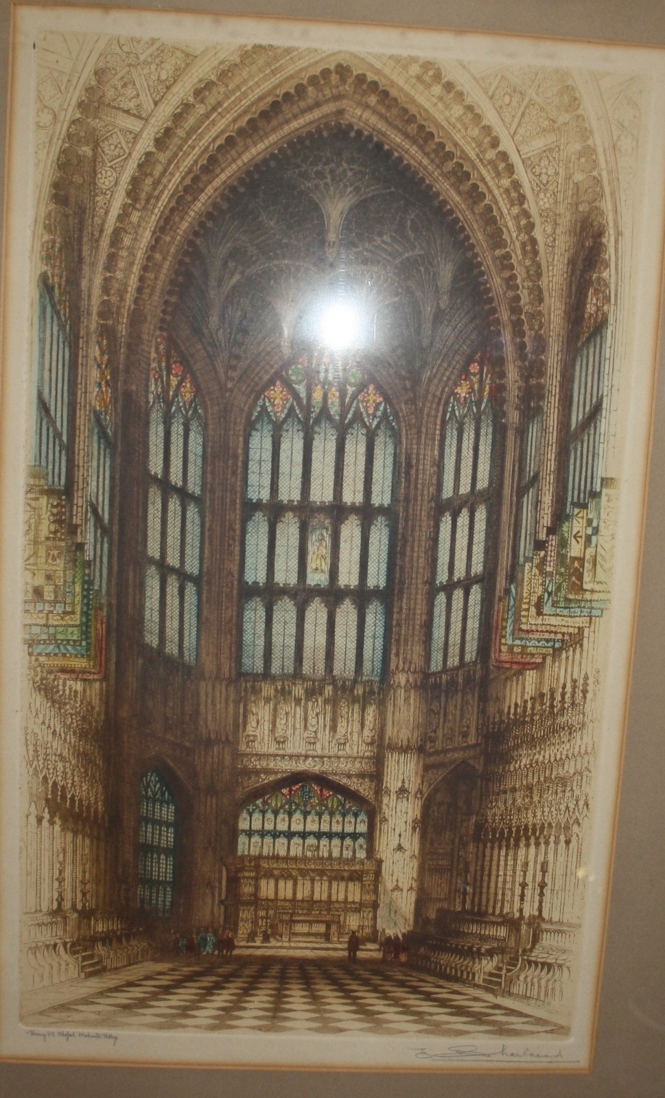 Edward W. Sharland | Edward Sharland (fl. 1911 – 25) Henry VII Chapel ...
