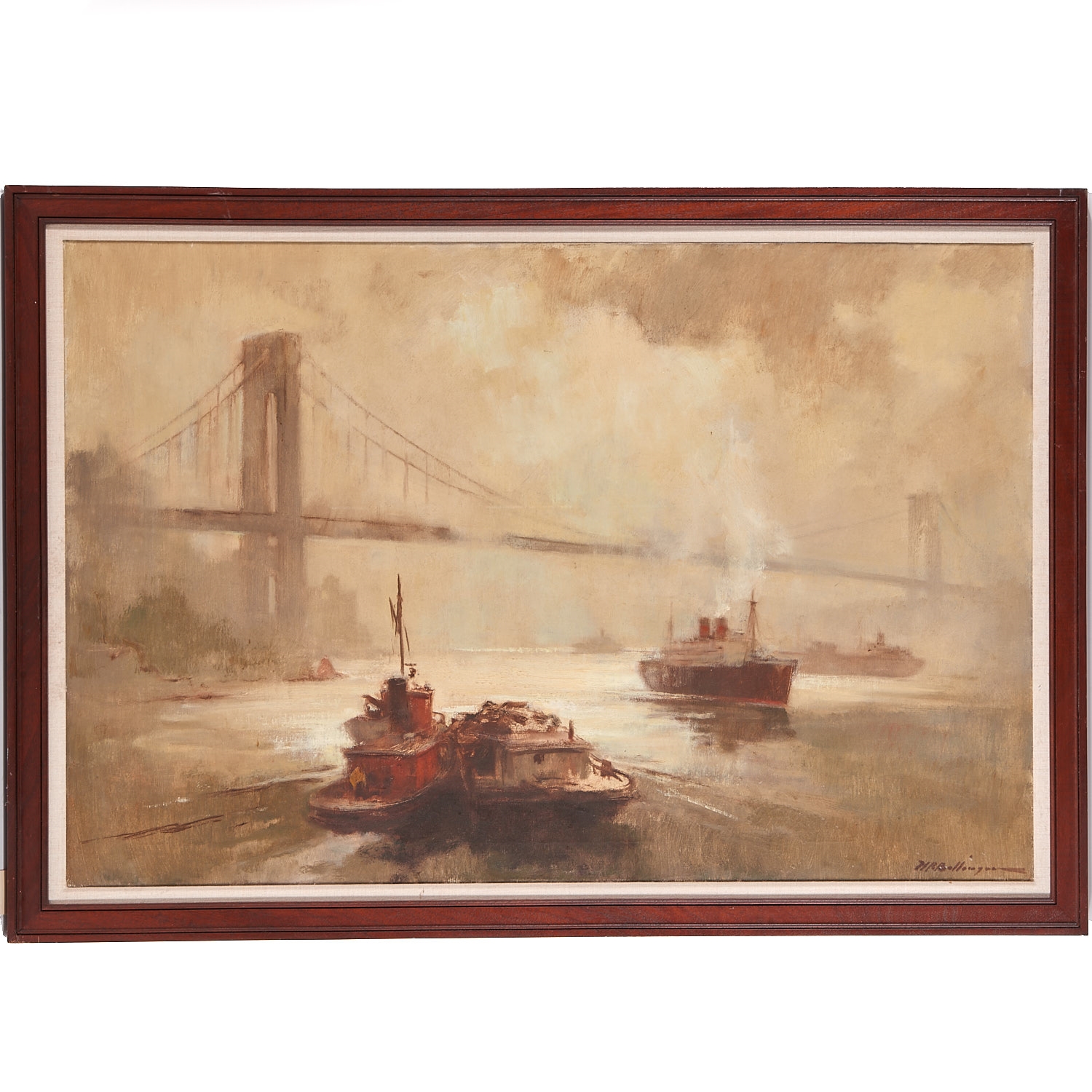 Harry Russell Ballinger | Winter Landscape | MutualArt