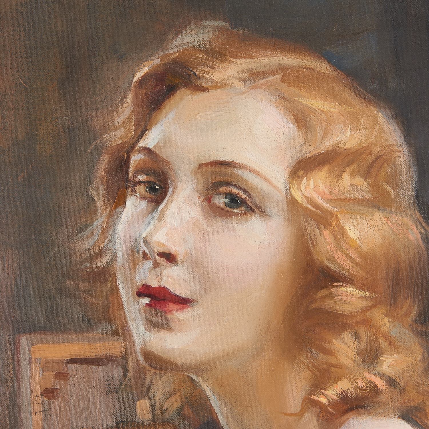 Huguette Clark | portrait painting | MutualArt