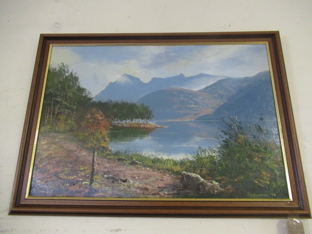 Arthur Terry Blamires | FRAMED OIL OF THE LAKE DISTRICT SIGNED BLAMIRES ...