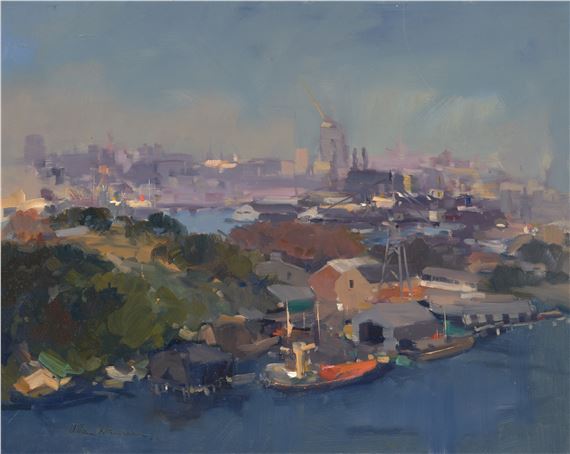 Allan Hansen | Goat Island | MutualArt