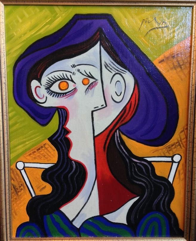 Pablo Picasso | Cubist Portrait | MutualArt