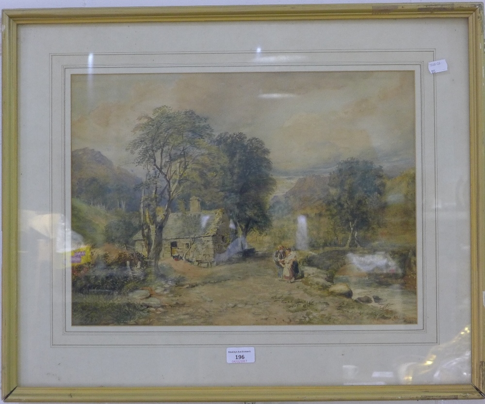 David Cox Sr. | Bridge at Beddgelert | MutualArt