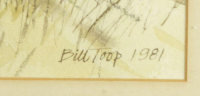 Bill Toop | Six Bill Toop watercolour landscape scenes of Salisbury ...