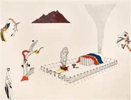 Colin Lanceley | Morning and Melancholia (1973) | MutualArt