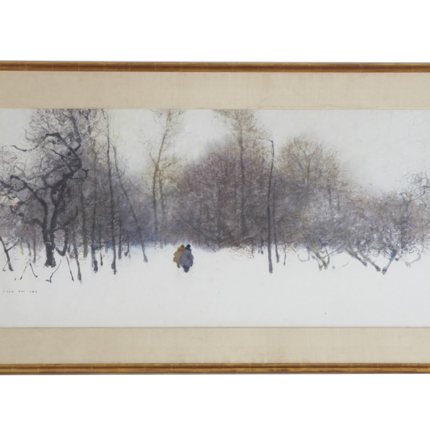 Chen Chi | large watercolor painting (1984) | MutualArt