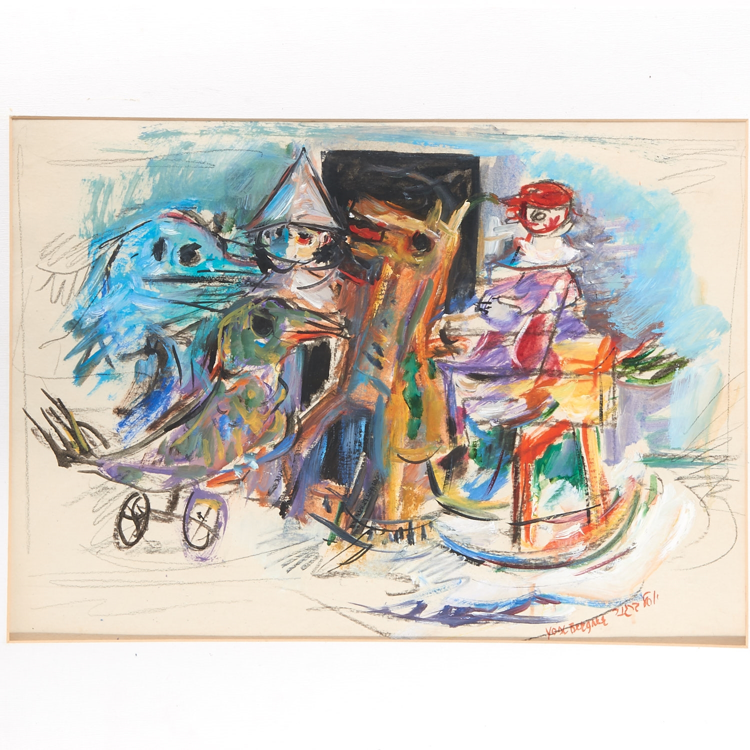 Yosl Bergner | painting | MutualArt