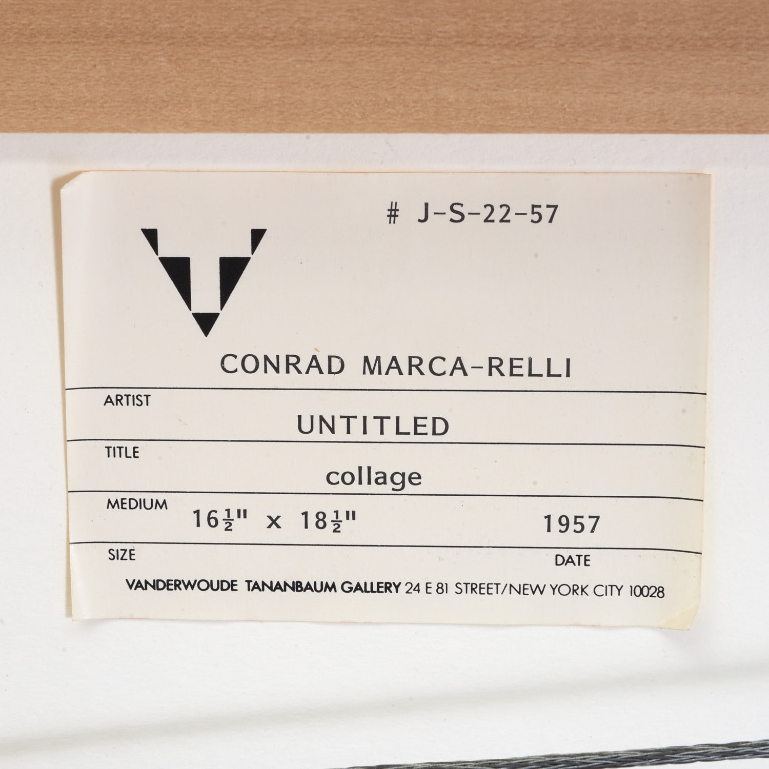 Conrad Marca-Relli | painting | MutualArt