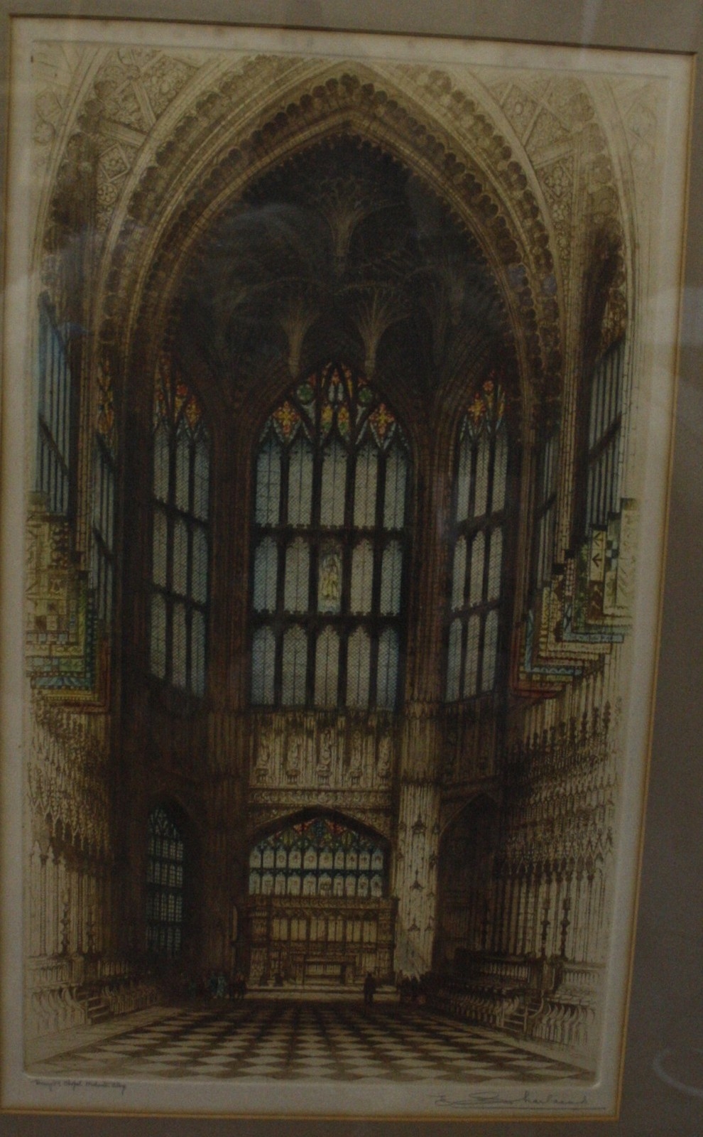 Edward W. Sharland | Edward Sharland (fl. 1911 – 25) Henry VII Chapel ...
