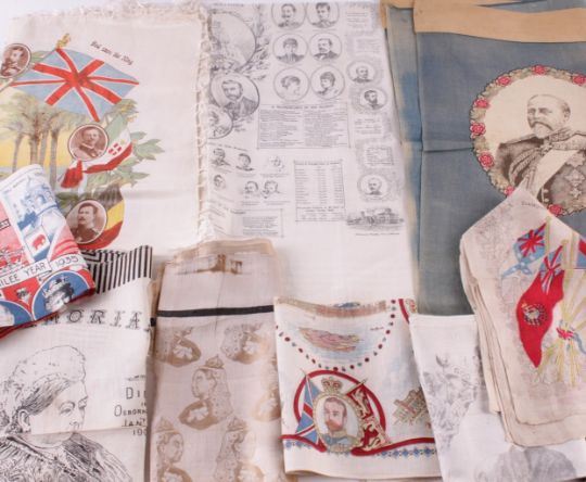 Queen Victoria | A collection of Royal commemorative textiles (1911 ...