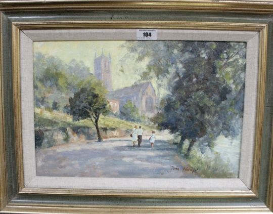 John Neale | `The Shaded Pathway | MutualArt