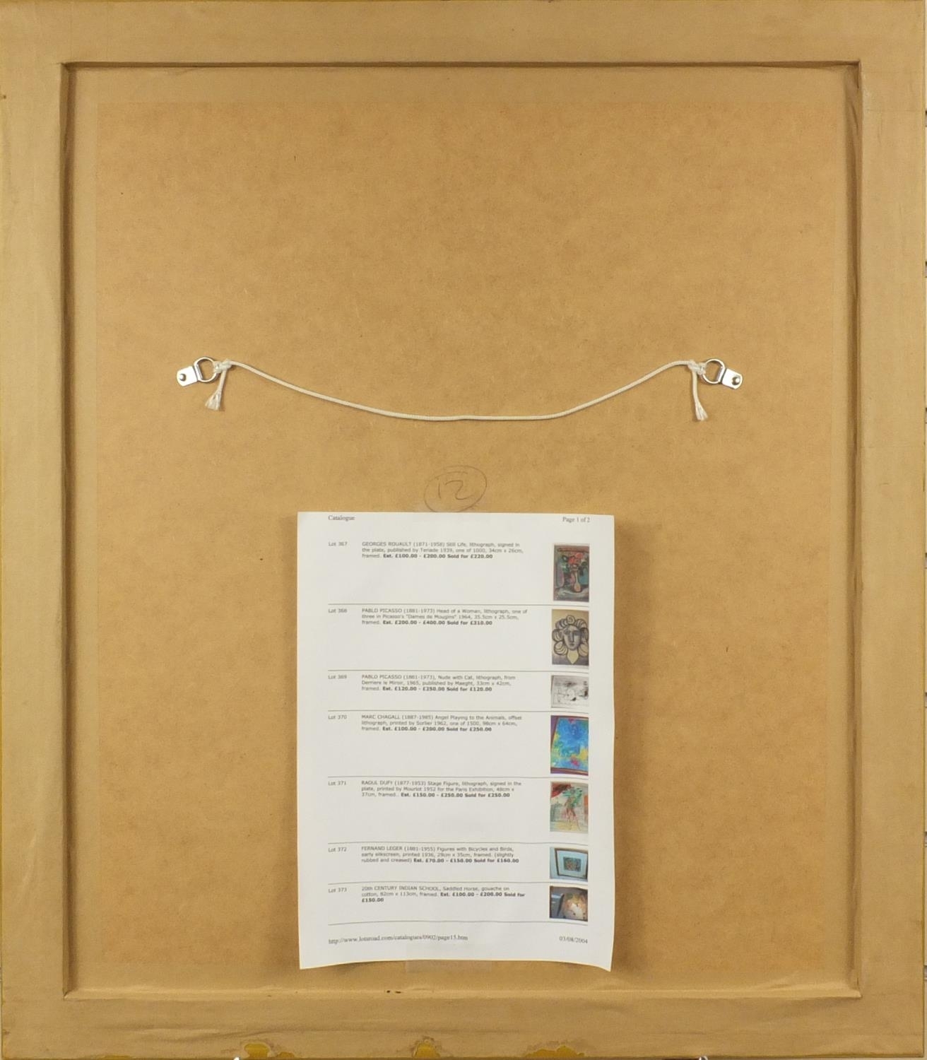 Georges Rouault | Georges Rouault - Limited edition lithograph of still ...