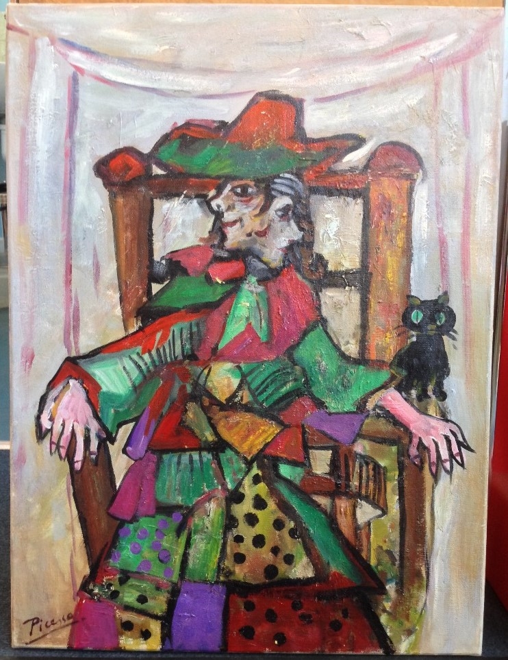 Pablo Picasso | Cubist Portrait | MutualArt