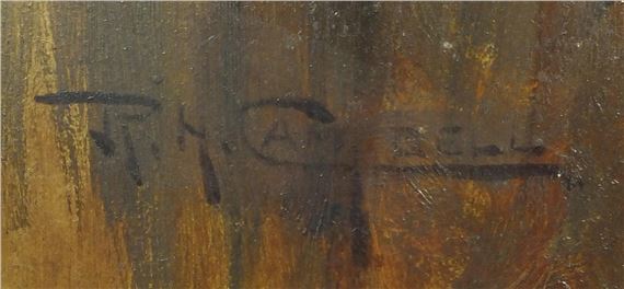 Reginald Henry Campbell | Reginald Henry Campbell - Unframed oil onto ...