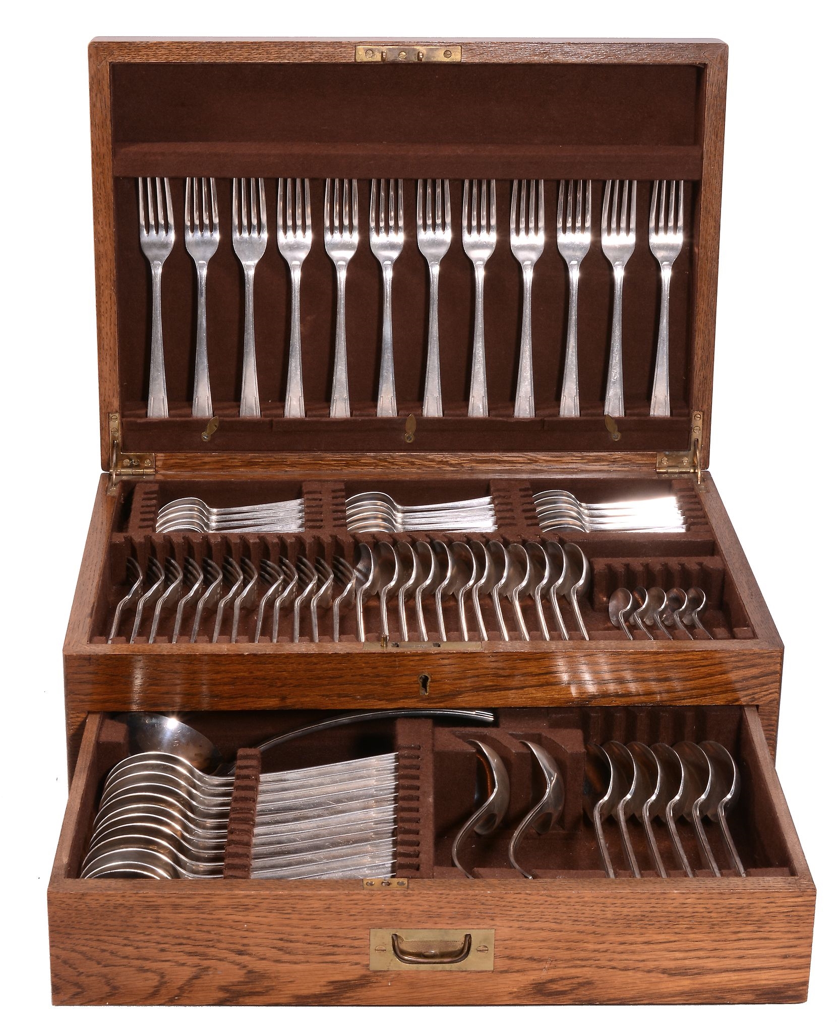 Art Deco School, 20th Century | A silver table service by Barker ...