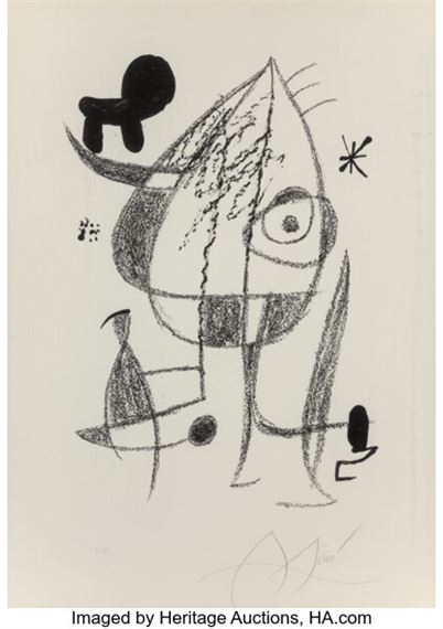 Joan Miró | Untitled (1975) | MutualArt