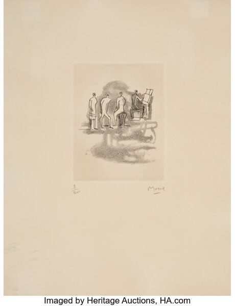 Henry Moore | Untitled | MutualArt
