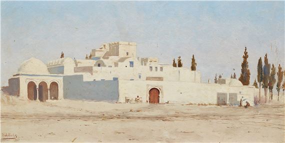 Richard Fuchs | Large Arabic Estate in Manuba (Tunisia) | MutualArt