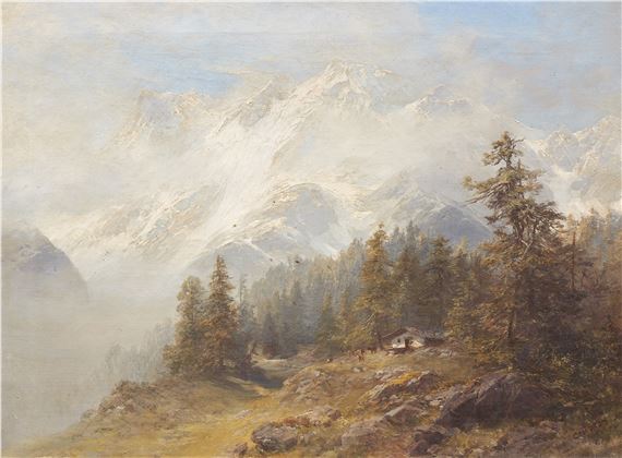 Edward Theodore Compton | In the Bernese Oberland | MutualArt