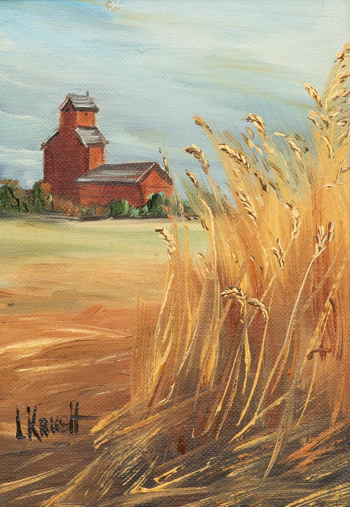 LILLIAN KRUSH | Untitled - Harvest Scene | MutualArt