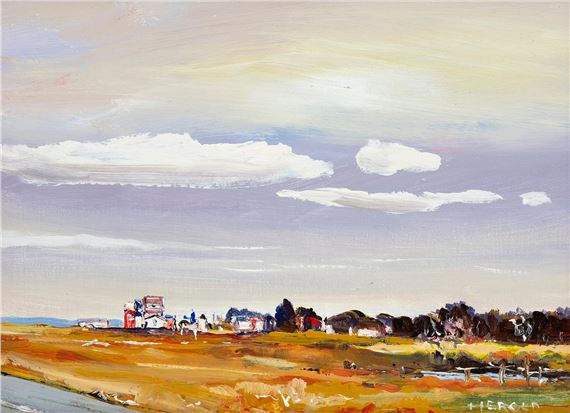 Hans Herold | Town of Davidson, Sask. (1923) | MutualArt