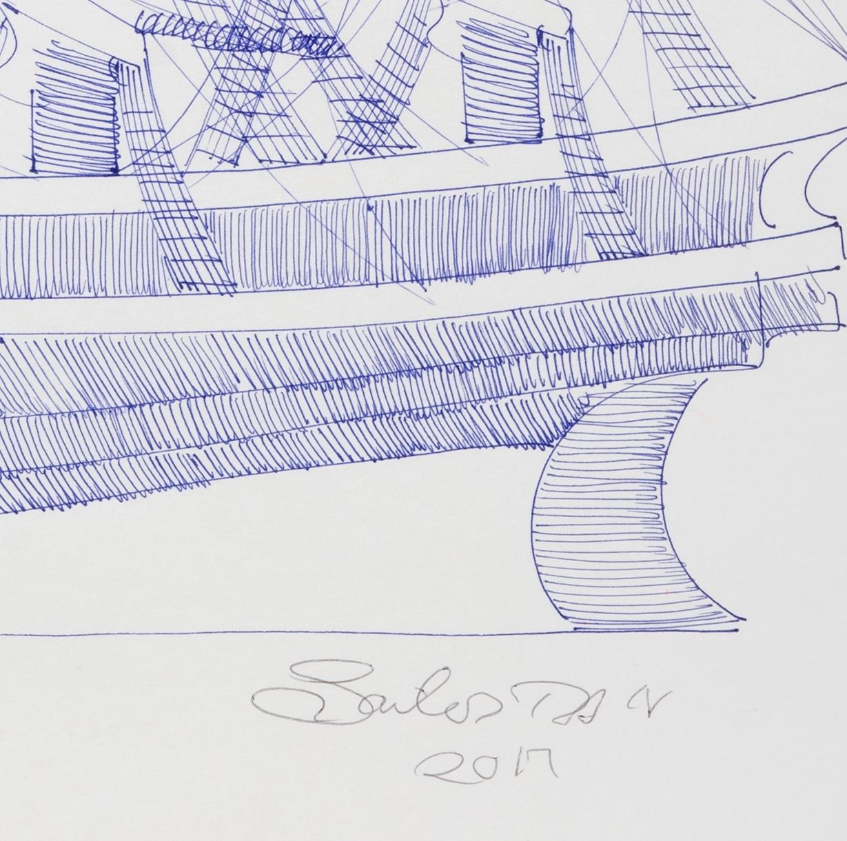 Daniel Hicks | Untitled - Schooner (1954) | MutualArt