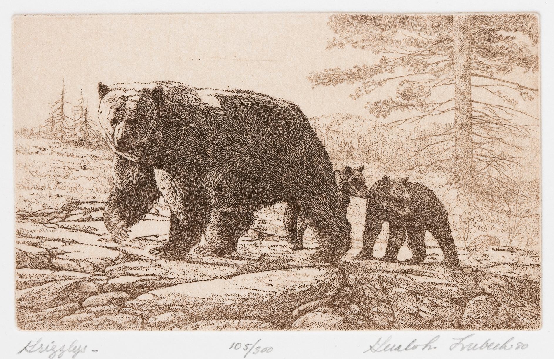 Gerald L. Lubeck | Grizzlies (1942) | MutualArt