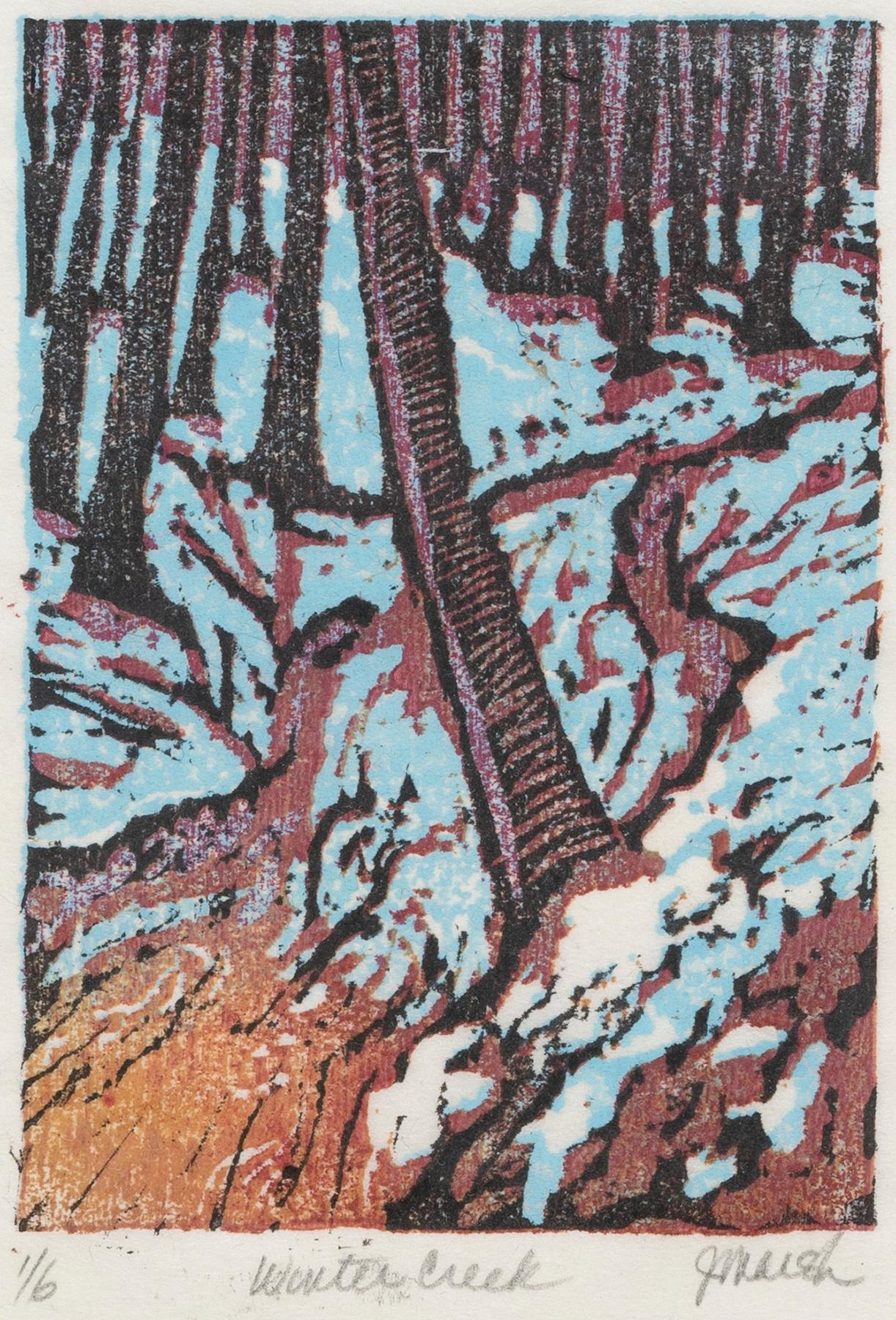 JAN MARSH | Winter Creek | MutualArt