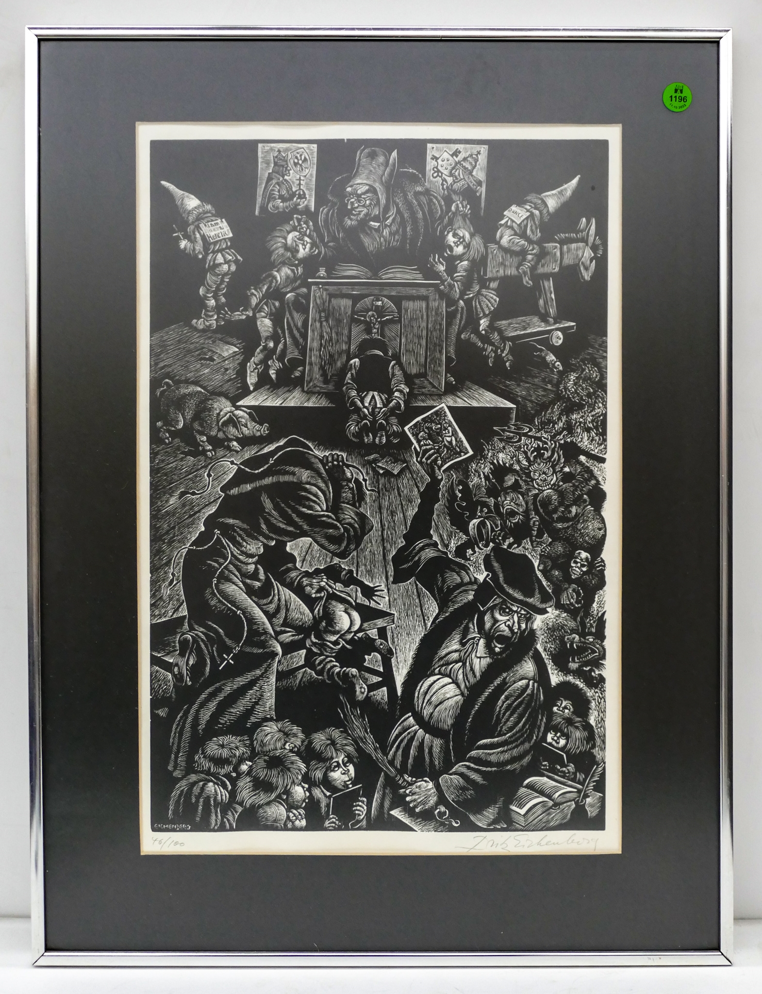 Fritz Eichenberg | IN PRAISE OF FOLLY | MutualArt